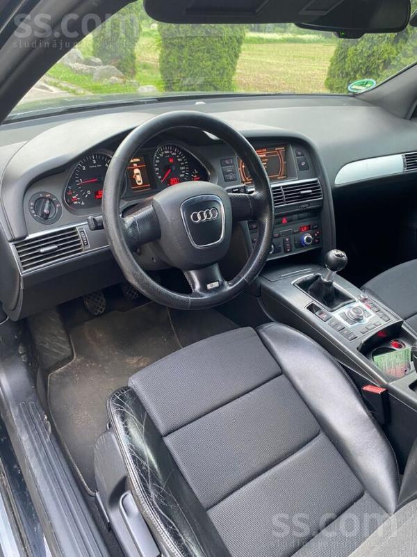 Melns Audi A6 2006 Daugavpils, ar dzinēja tilpumu 2.00 L un nobraukumu 380 tūkst. km par 3400 €, foto 7 vietnē AUTOMOTO.COM.LV