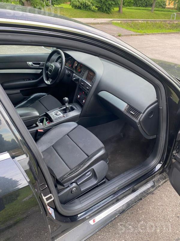 Melns Audi A6 2006 Daugavpils, ar dzinēja tilpumu 2.00 L un nobraukumu 380 tūkst. km par 3400 €, foto 8 vietnē AUTOMOTO.COM.LV