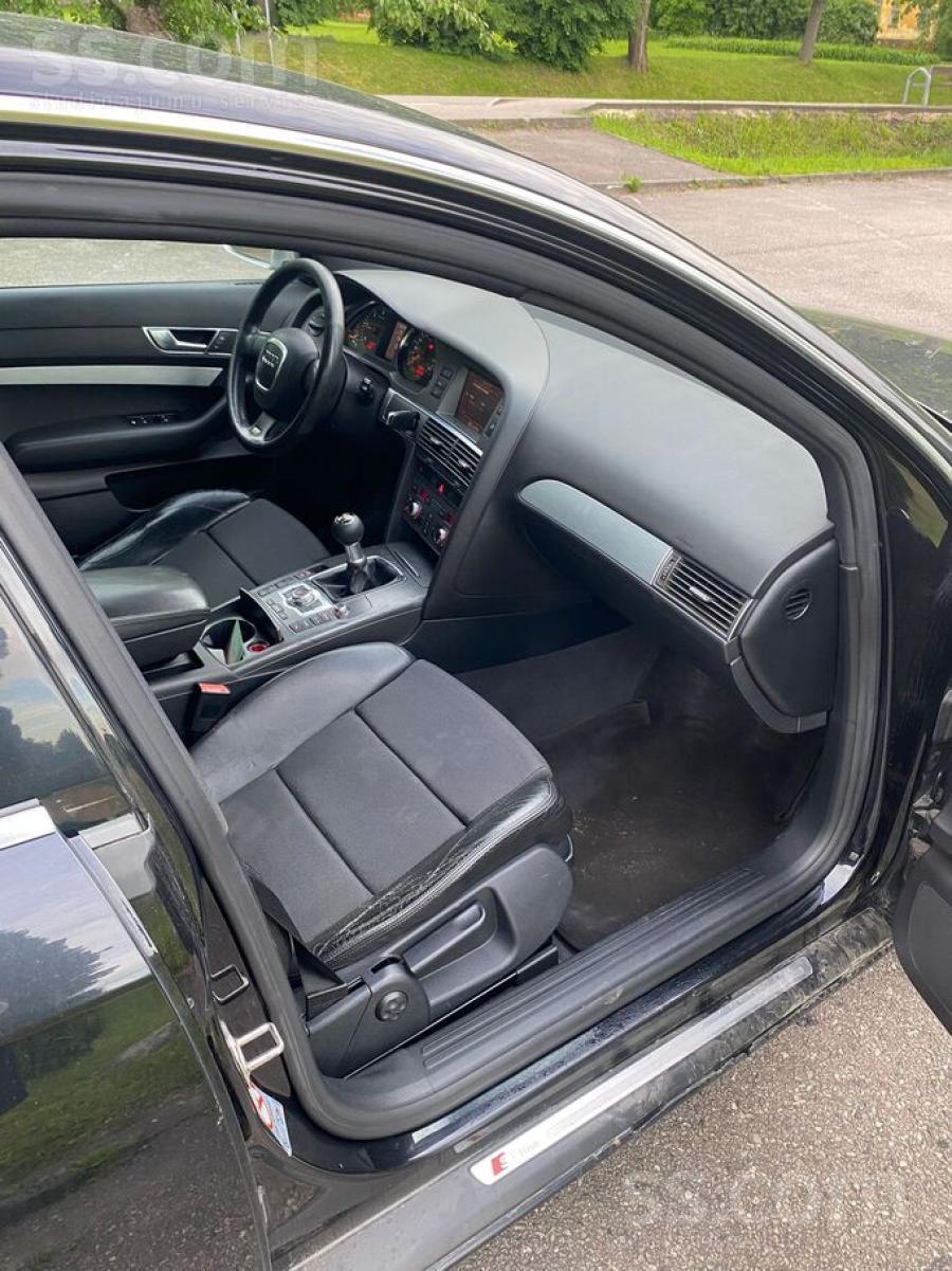 Melns Audi A6 2006 Daugavpils, ar dzinēja tilpumu 2.00 L un nobraukumu 380 tūkst. km par 3400 €, foto 9 vietnē AUTOMOTO.COM.LV