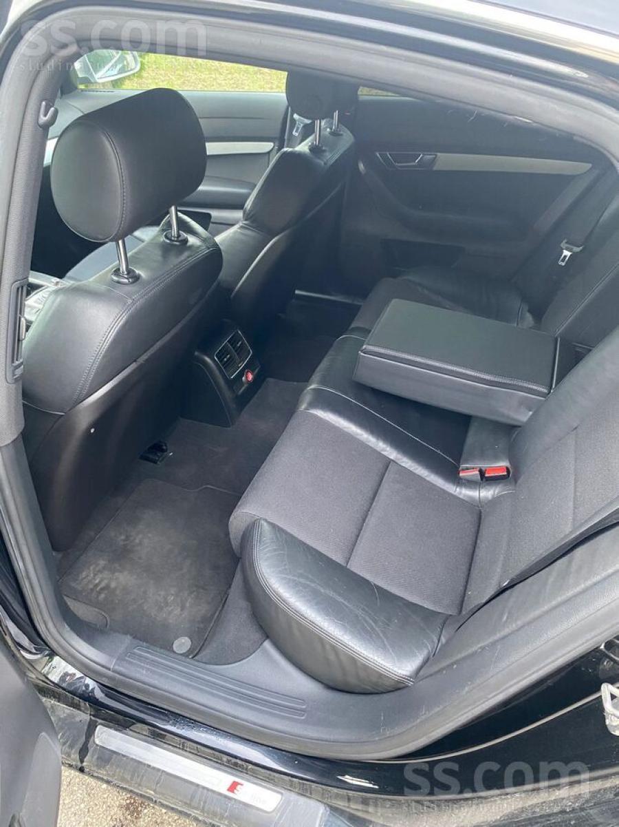 Melns Audi A6 2006 Daugavpils, ar dzinēja tilpumu 2.00 L un nobraukumu 380 tūkst. km par 3400 €, foto 10 vietnē AUTOMOTO.COM.LV