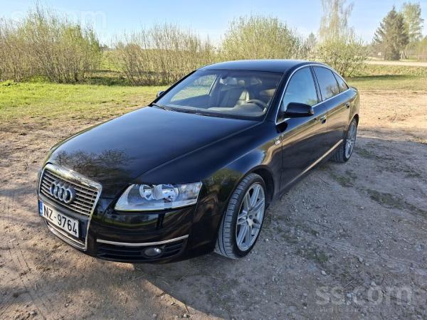 Melns Audi A6 2006 Tukums, ar dzinēja tilpumu 2.00 L un nobraukumu 328 tūkst. km par 2990 €, foto 1 vietnē AUTOMOTO.COM.LV