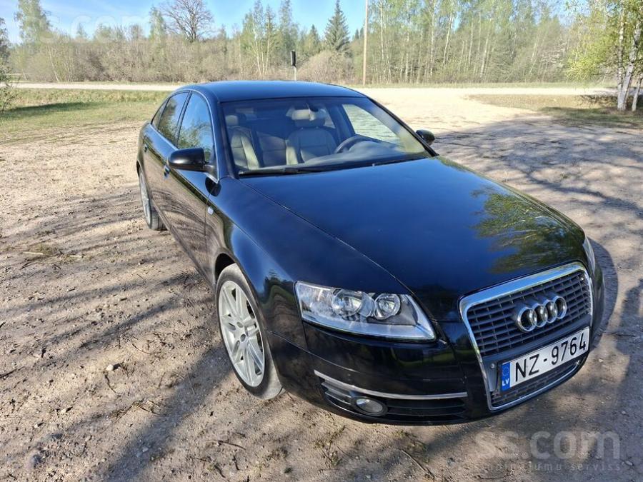 Melns Audi A6 2006 Tukums, ar dzinēja tilpumu 2.00 L un nobraukumu 328 tūkst. km par 2990 €, foto 3 vietnē AUTOMOTO.COM.LV