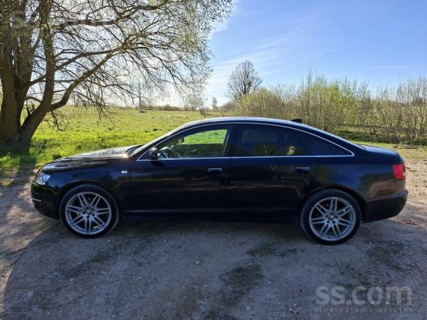 Black Audi A6 2006 in Tukums, with an engine capacity of 2.00 L and mileage of 328 thousand km for 2990 €, photo 4 on AUTOMOTO.COM.LV