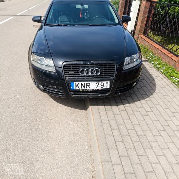 Black Audi A6 2006 in Taurage, with an engine capacity of 2.70 L and mileage of 353 thousand km for 2400 €, photo 1 on AUTOMOTO.COM.LV