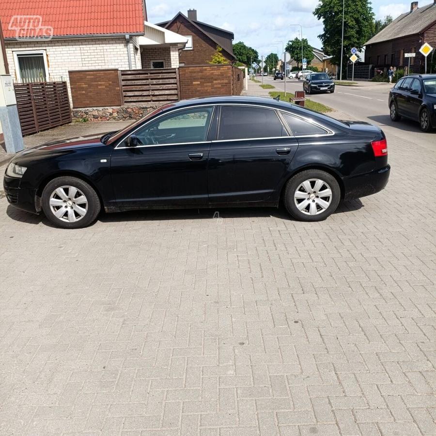 Черный Ауди А6 2006 в Таураге, объемом двигателя 2.70 л и пробегом 353 тыс. км за 2400 €, фото 4 на AUTOMOTO.COM.LV