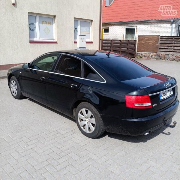 Black Audi A6 2006 in Taurage, with an engine capacity of 2.70 L and mileage of 353 thousand km for 2400 €, photo 4 on AUTOMOTO.COM.LV