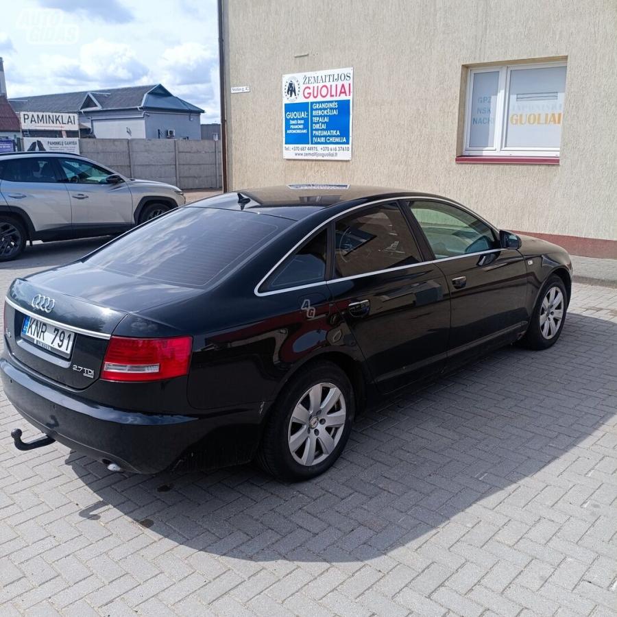 Черный Ауди А6 2006 в Таураге, объемом двигателя 2.70 л и пробегом 353 тыс. км за 2400 €, фото 6 на AUTOMOTO.COM.LV
