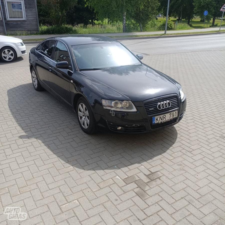 Черный Ауди А6 2006 в Таураге, объемом двигателя 2.70 л и пробегом 353 тыс. км за 2400 €, фото 9 на AUTOMOTO.COM.LV