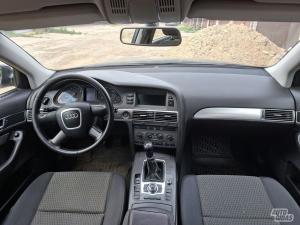 Black Audi A6 2006 in Siauliai, with an engine capacity of 2.40 L and mileage of 123 thousand km for 2350 €, photo 9 on AUTOMOTO.COM.LV