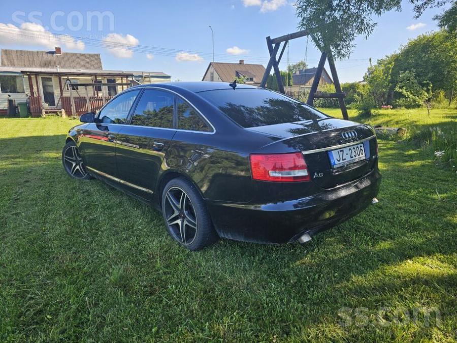 Черный Ауди А6 2006 в Лиепая, объемом двигателя 2.70 л и пробегом 435 тыс. км за 3600 €, фото 5 на AUTOMOTO.COM.LV