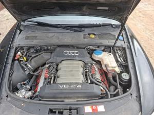 Black Audi A6 2006 in Siauliai, with an engine capacity of 2.40 L and mileage of 123 thousand km for 2350 €, photo 17 on AUTOMOTO.COM.LV
