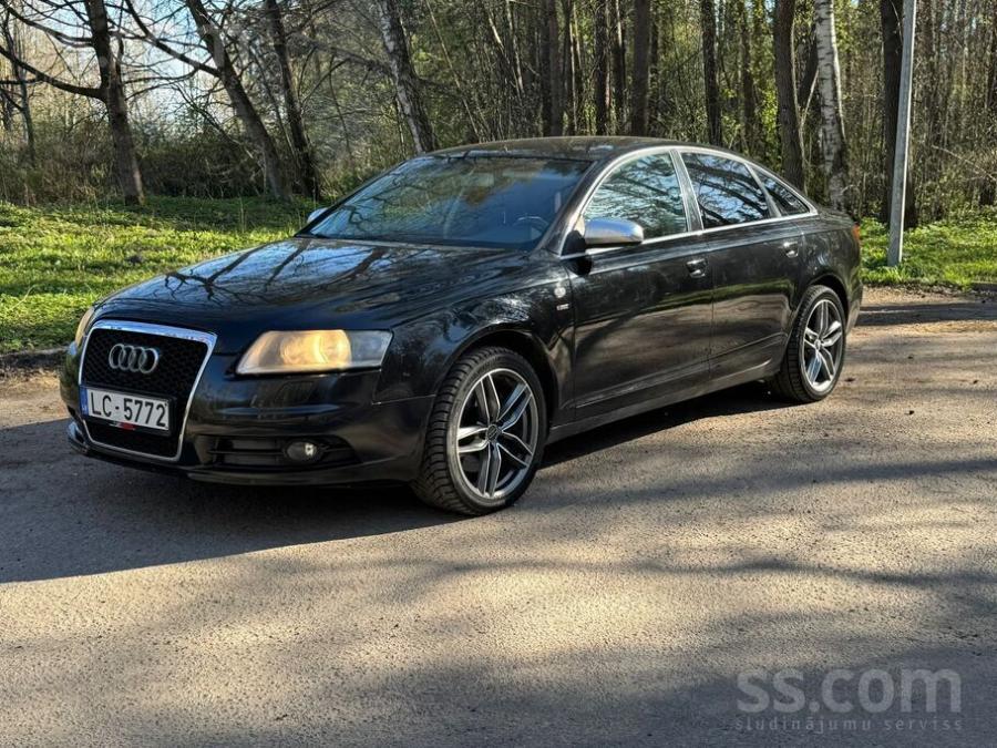 Melns Audi A6 2006 Rīga, ar dzinēja tilpumu 3.00 L un nobraukumu 0 tūkst. km par 3399 €, foto 1 vietnē AUTOMOTO.COM.LV