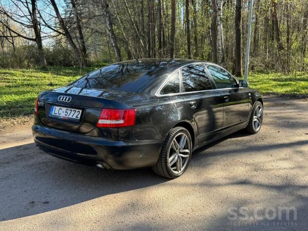 Черный Ауди А6 2006 в Рига, объемом двигателя 3.00 л и пробегом 0 тыс. км за 3399 €, фото 5 на AUTOMOTO.COM.LV