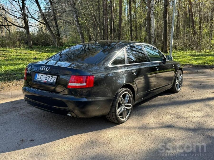 Melns Audi A6 2006 Rīga, ar dzinēja tilpumu 3.00 L un nobraukumu 0 tūkst. km par 3399 €, foto 6 vietnē AUTOMOTO.COM.LV