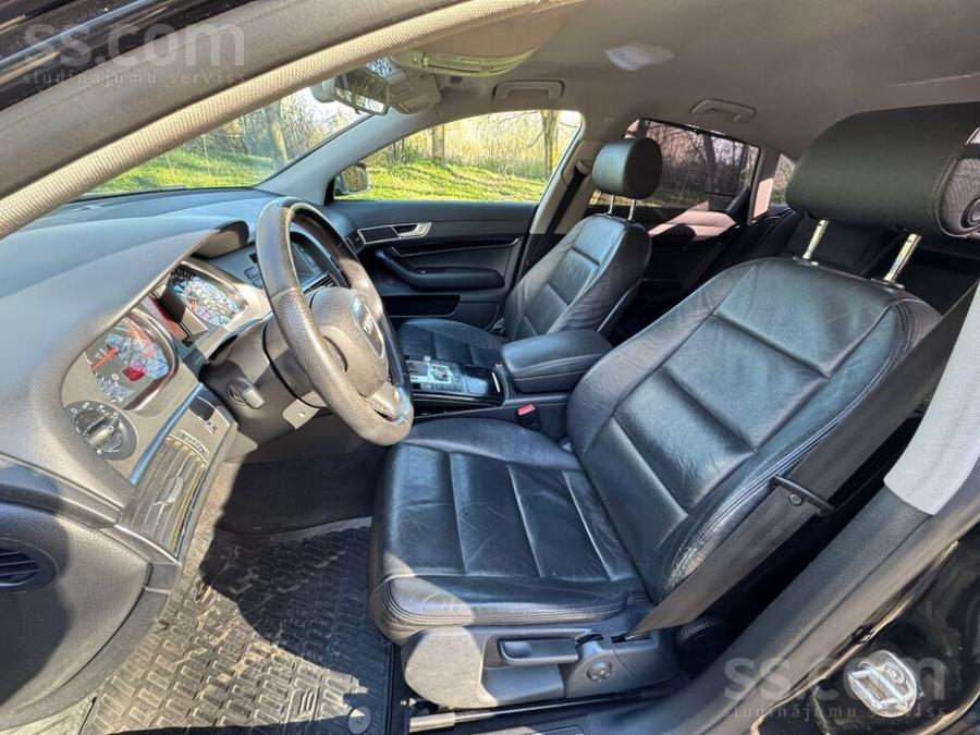 Melns Audi A6 2006 Rīga, ar dzinēja tilpumu 3.00 L un nobraukumu 0 tūkst. km par 3399 €, foto 11 vietnē AUTOMOTO.COM.LV