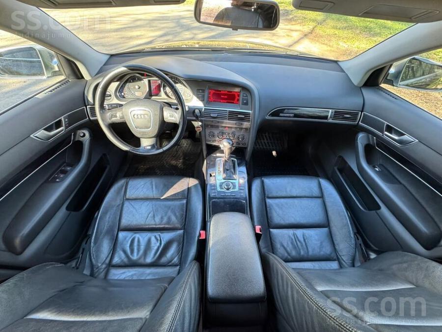 Melns Audi A6 2006 Rīga, ar dzinēja tilpumu 3.00 L un nobraukumu 0 tūkst. km par 3399 €, foto 12 vietnē AUTOMOTO.COM.LV