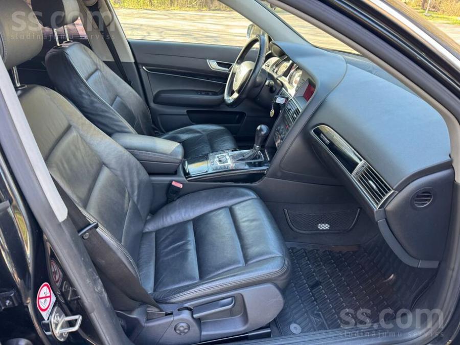Melns Audi A6 2006 Rīga, ar dzinēja tilpumu 3.00 L un nobraukumu 0 tūkst. km par 3399 €, foto 21 vietnē AUTOMOTO.COM.LV