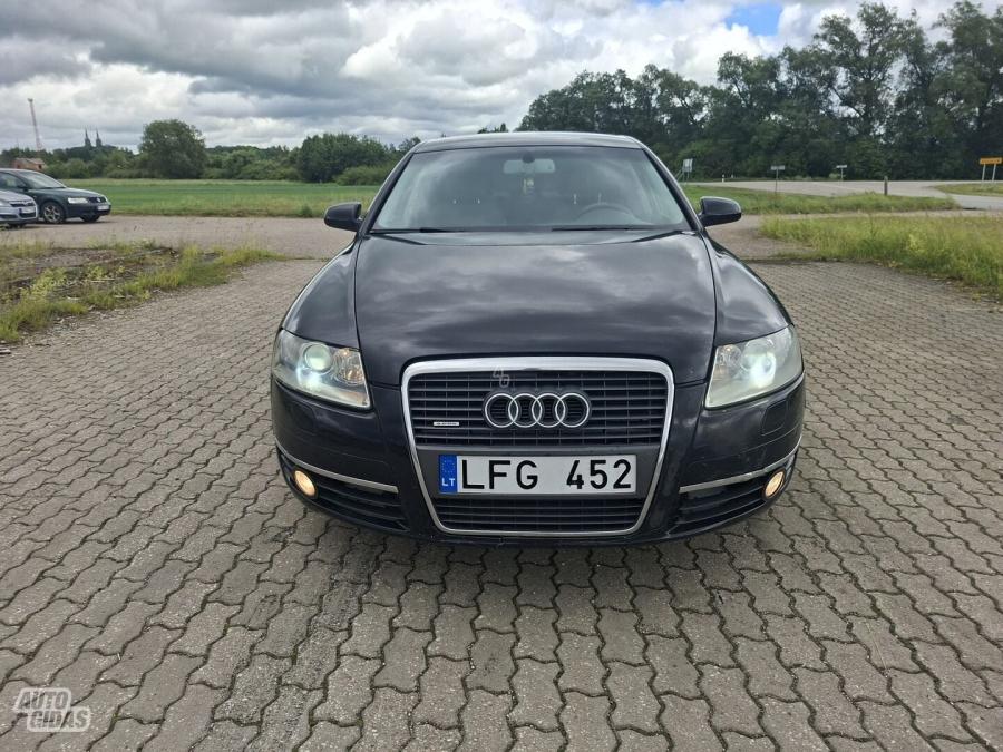 Black Audi A6 2006 in Kretinga, with an engine capacity of 3.00 L and mileage of 404 thousand km for 1750 €, photo 1 on AUTOMOTO.COM.LV