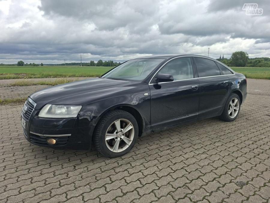Black Audi A6 2006 in Kretinga, with an engine capacity of 3.00 L and mileage of 404 thousand km for 1750 €, photo 4 on AUTOMOTO.COM.LV