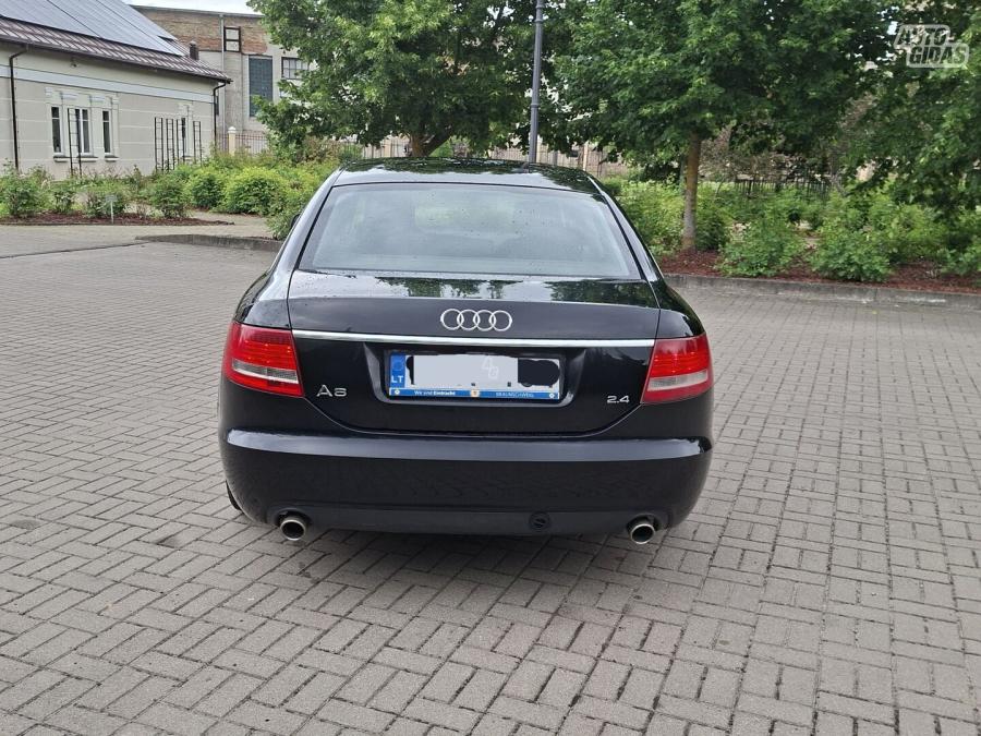 Black Audi A6 2006 in Siauliai, with an engine capacity of 2.40 L and mileage of 123 thousand km for 2350 €, photo 6 on AUTOMOTO.COM.LV