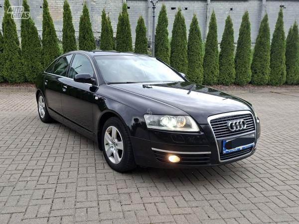 Black Audi A6 2006 in Siauliai, with an engine capacity of 2.40 L and mileage of 123 thousand km for 2350 €, photo 7 on AUTOMOTO.COM.LV