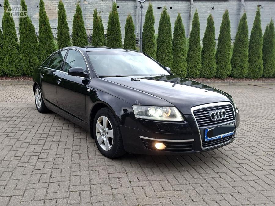 Black Audi A6 2006 in Siauliai, with an engine capacity of 2.40 L and mileage of 123 thousand km for 2350 €, photo 8 on AUTOMOTO.COM.LV