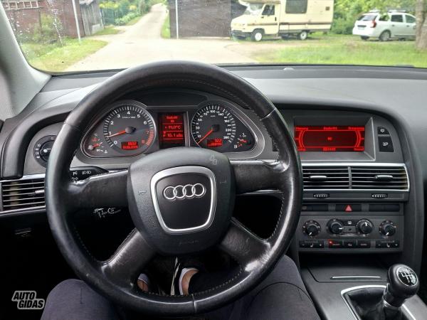 Black Audi A6 2006 in Siauliai, with an engine capacity of 2.40 L and mileage of 123 thousand km for 2350 €, photo 8 on AUTOMOTO.COM.LV