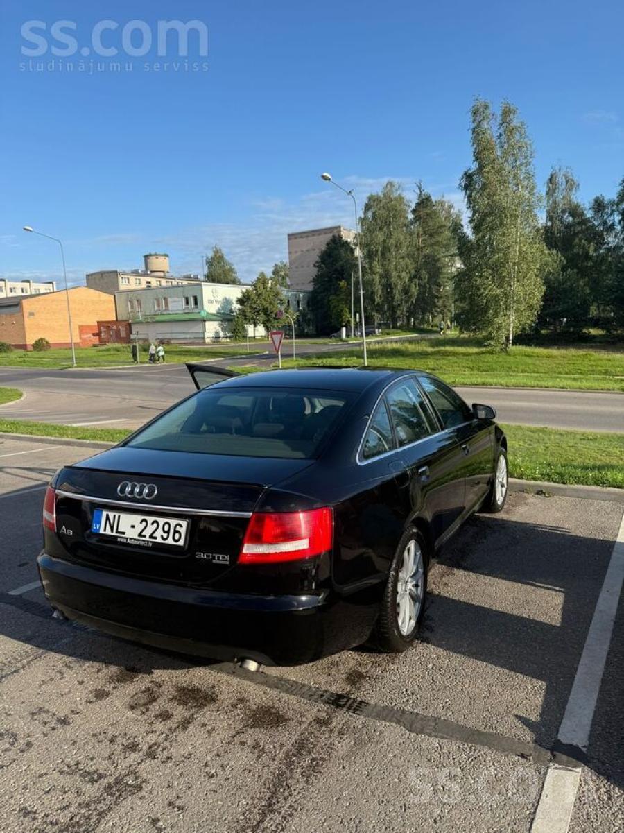 Melns Audi A6 2006 Rīga, ar dzinēja tilpumu 3.00 L un nobraukumu 340 tūkst. km par 3500 €, foto 4 vietnē AUTOMOTO.COM.LV