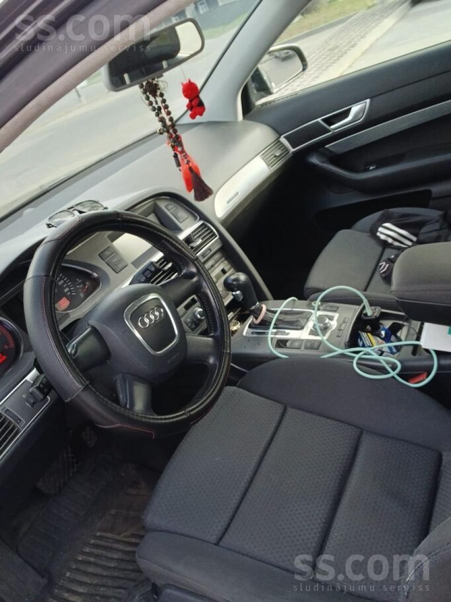 Melns Audi A6 2006 Rīga, ar dzinēja tilpumu 3.00 L un nobraukumu 340 tūkst. km par 3500 €, foto 5 vietnē AUTOMOTO.COM.LV