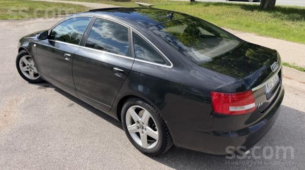 Melns Audi A6 2006 Rīga, ar dzinēja tilpumu 3.00 L un nobraukumu 289 tūkst. km par 4250 €, foto 4 vietnē AUTOMOTO.COM.LV