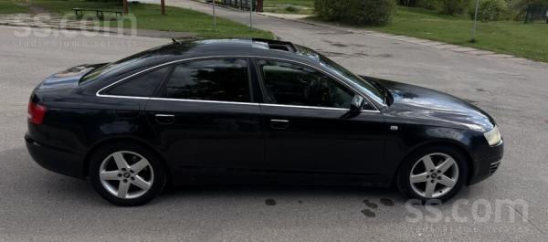 Melns Audi A6 2006 Rīga, ar dzinēja tilpumu 3.00 L un nobraukumu 289 tūkst. km par 4250 €, foto 6 vietnē AUTOMOTO.COM.LV