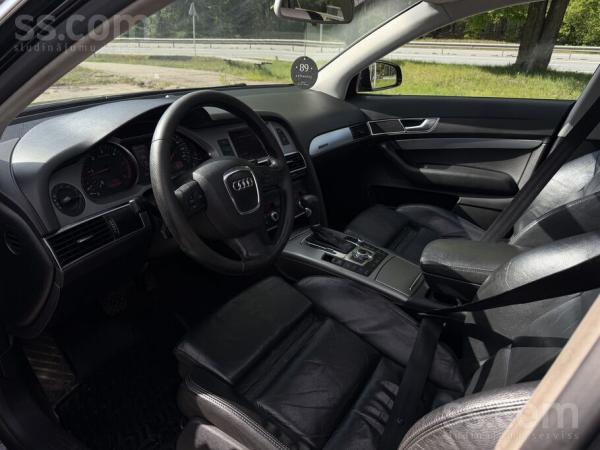 Melns Audi A6 2006 Rīga, ar dzinēja tilpumu 3.00 L un nobraukumu 289 tūkst. km par 4250 €, foto 8 vietnē AUTOMOTO.COM.LV