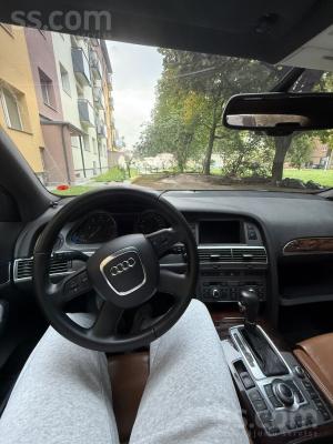 Black Audi A6 2006 in Riga, with an engine capacity of 3.00 L and mileage of 305 thousand km for 4090 €, photo 7 on AUTOMOTO.COM.LV
