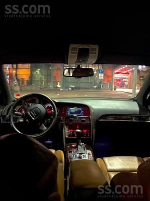 Black Audi A6 2006 in Riga, with an engine capacity of 3.00 L and mileage of 305 thousand km for 4090 €, photo 8 on AUTOMOTO.COM.LV