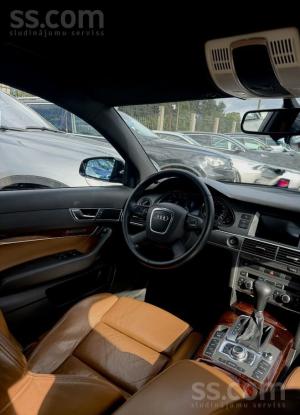 Black Audi A6 2006 in Riga, with an engine capacity of 3.00 L and mileage of 305 thousand km for 4090 €, photo 9 on AUTOMOTO.COM.LV