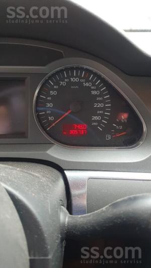 Black Audi A6 2006 in Riga, with an engine capacity of 3.00 L and mileage of 320 thousand km for 2800 €, photo  on AUTOMOTO.COM.LV