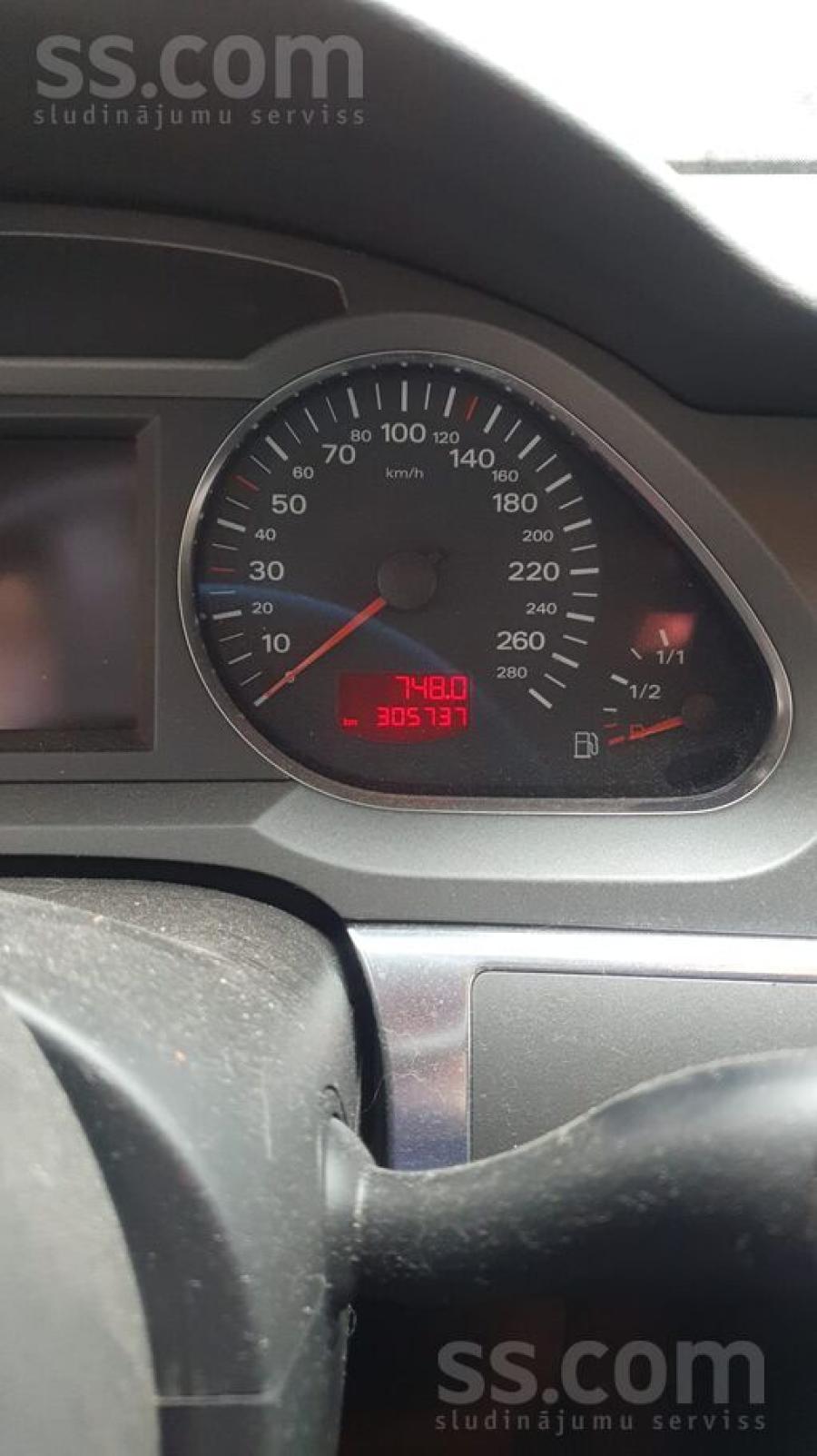Melns Audi A6 2006 Rīga, ar dzinēja tilpumu 3.00 L un nobraukumu 320 tūkst. km par 2800 €, foto 1 vietnē AUTOMOTO.COM.LV
