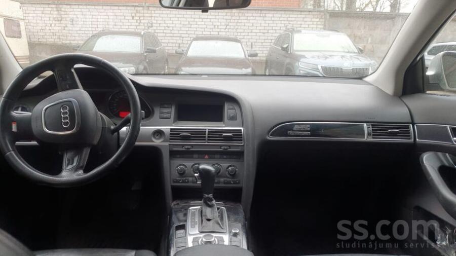Melns Audi A6 2006 Rīga, ar dzinēja tilpumu 3.00 L un nobraukumu 320 tūkst. km par 2800 €, foto 3 vietnē AUTOMOTO.COM.LV