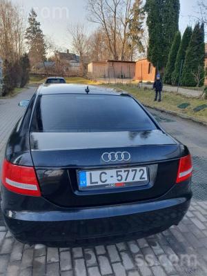 Melns Audi A6 2006 Rīga, ar dzinēja tilpumu 3.00 L un nobraukumu 320 tūkst. km par 2800 €, foto 9 vietnē AUTOMOTO.COM.LV