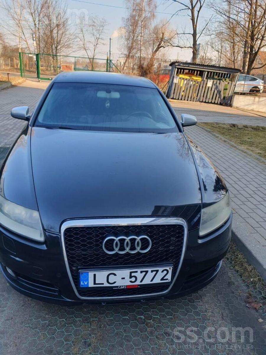 Melns Audi A6 2006 Rīga, ar dzinēja tilpumu 3.00 L un nobraukumu 320 tūkst. km par 2800 €, foto 10 vietnē AUTOMOTO.COM.LV