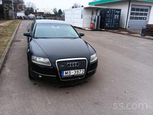Melns Audi A6 2006 Rīga, ar dzinēja tilpumu 3.00 L un nobraukumu 297 tūkst. km par 3500 €, foto  vietnē AUTOMOTO.COM.LV