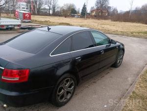 Melns Audi A6 2006 Rīga, ar dzinēja tilpumu 3.00 L un nobraukumu 297 tūkst. km par 3500 €, foto 4 vietnē AUTOMOTO.COM.LV