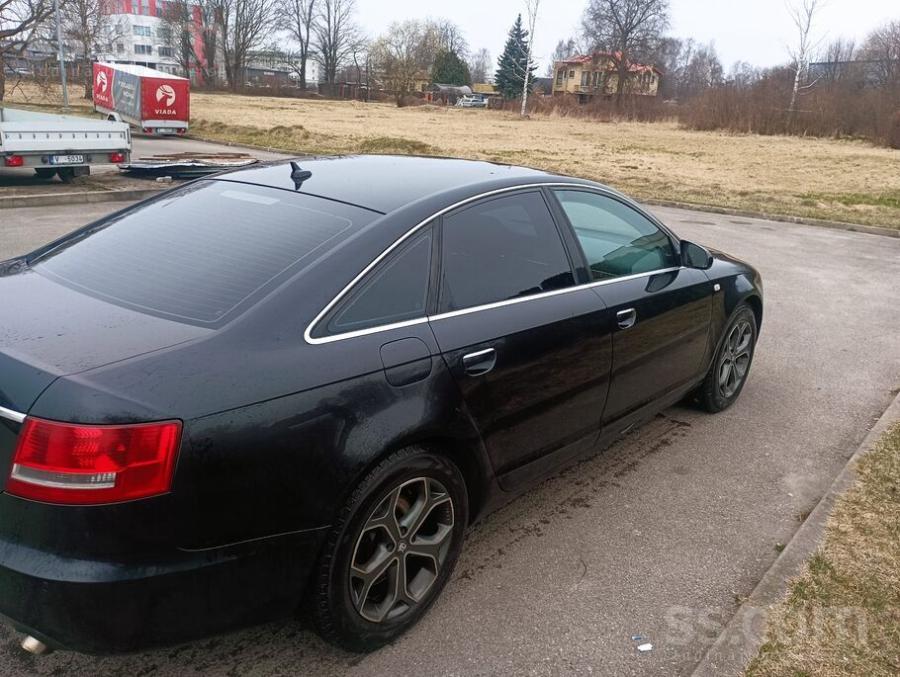 Melns Audi A6 2006 Rīga, ar dzinēja tilpumu 3.00 L un nobraukumu 297 tūkst. km par 3500 €, foto 4 vietnē AUTOMOTO.COM.LV