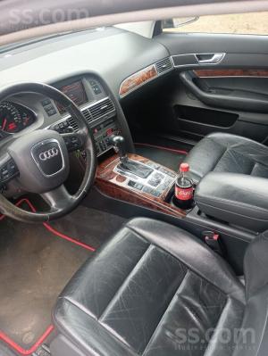 Melns Audi A6 2006 Rīga, ar dzinēja tilpumu 3.00 L un nobraukumu 297 tūkst. km par 3500 €, foto 6 vietnē AUTOMOTO.COM.LV