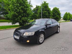 Melns Audi A6 2006 Tartu, ar dzinēja tilpumu 2.70 L un nobraukumu 370 tūkst. km par 2999 €, foto  vietnē AUTOMOTO.COM.LV