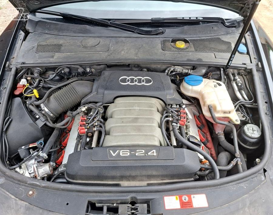 Melns Audi A6 2006 Šauļi, ar dzinēja tilpumu 2.40 L un nobraukumu 269 tūkst. km par 2390 €, foto 18 vietnē AUTOMOTO.COM.LV
