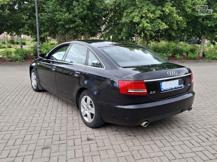 Black Audi A6 2006 in Siauliai, with an engine capacity of 2.40 L and mileage of 269 thousand km for 2350 €, photo 5 on AUTOMOTO.COM.LV