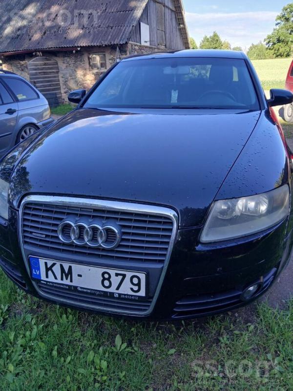 Black Audi A6 2006 in Tukums, with an engine capacity of 2.00 L and mileage of 340 thousand km for 2500 €, photo 5 on AUTOMOTO.COM.LV