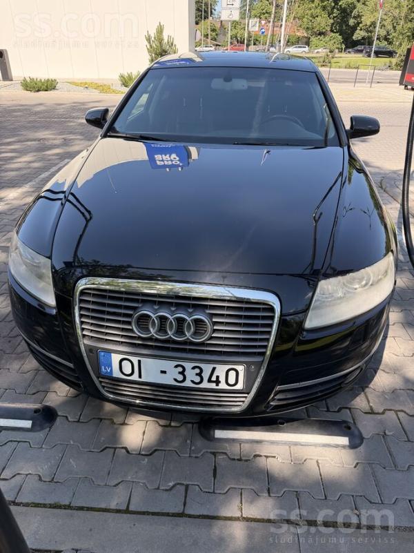 Melns Audi A6 2006 Rīga, ar dzinēja tilpumu 2.70 L un nobraukumu 402 tūkst. km par 2750 €, foto 1 vietnē AUTOMOTO.COM.LV