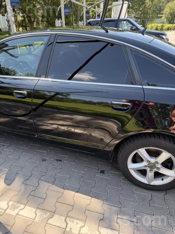 Melns Audi A6 2006 Rīga, ar dzinēja tilpumu 2.70 L un nobraukumu 402 tūkst. km par 2750 €, foto 4 vietnē AUTOMOTO.COM.LV